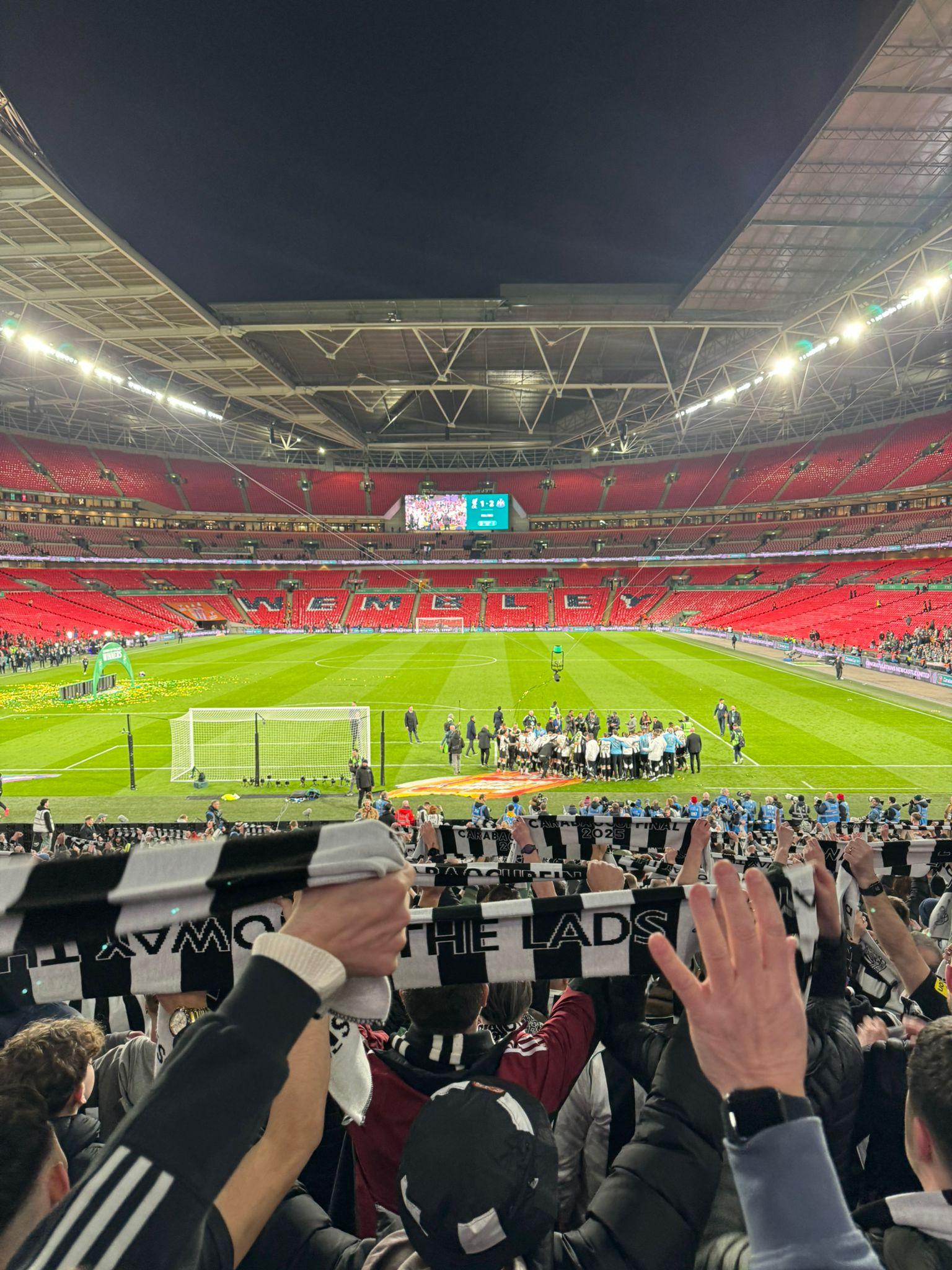NUST Members Invade the Capital - Wembley Weekender: Newcastle United ...